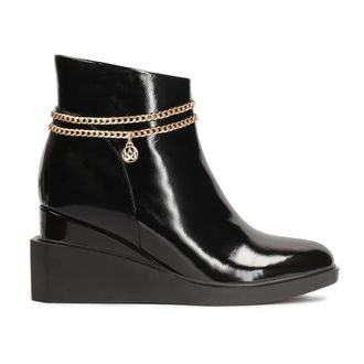 Kazar Stiefeletten mit abnehmbarer Kette - - Shoes - Damen - Schwarzk - 41 EU