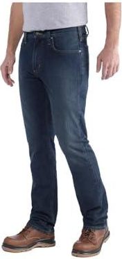 Carhartt Work in Progress Homme Rugged Flex Straight Tapered Jeans, Superior, 33W / 32L EU