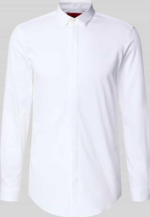 HUGO BOSS Slim Fit Businesshemd aus Baumwoll-Mix Modell KETRAN