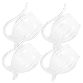 Cabilock Vampir Weinglas Aus Hitzebest&auml;ndigem Glas Kreative Party Trinkgl&auml;ser 300 Ml Transparent F&uuml;r Weinliebhaber Festlichkeiten