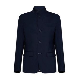 Herno Homme, Vestes, Bleu, Taille: 4XL Blazer Crois&eacute;