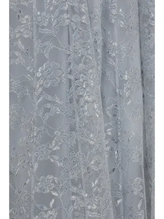 Zimmermann Womens Dress Carousel Metallic Twist Silver Polyester