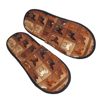 Generic Pantoufle Impression De Brown Horse Slippers Antid&eacute;rapants Maison Chaussures Pour Chambre Int&eacute;rieur Ext&eacute;rieur M