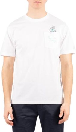 Saint Barth Homme, Tops, Blanc, Taille: L Austin T-Shirt