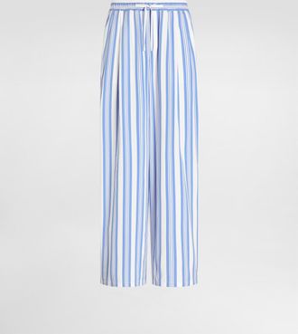 Dolce & Gabbana Striped Poplin Vanity Trousers - Mann Hosen Und Shorts n/d 48