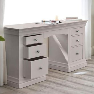 Julian Bowen Clermont Frisiertisch - Hellgrau