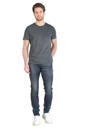 Le Temps Des Cerises Jeans 700/11 Adjusted Musset Enduit Bleu-Noir N&deg;3