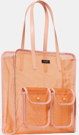 Kate Spade New York Kate Spade Luftige Mesh-Tote-Bag f&uuml;r Frauen in Helles Cantaloupe | Nylon