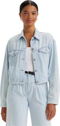 Levi's Truckerjacke f&uuml;r Damen, Baumwolldenim (Hellblau)
