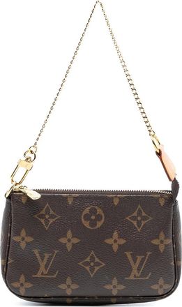 Louis Vuitton Crossbody Bags - Monogram Mini Pochette Accessoires - Gr. unisize - in Braun - für Damen