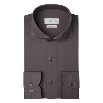 Profuomo Chemise X-Cutaway SF - Homme - Chemises - Violet - Taille: M