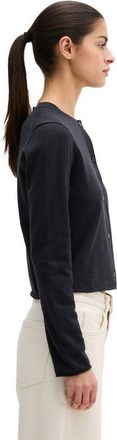 Marc O'Polo Cardigan aus Organic Cotton-Leinen-Mix