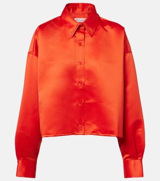 Frankie Shop Hemd Arlen aus Satin