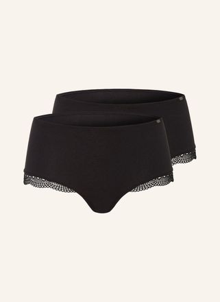 Skiny Skiny 2er-Pack Panties Classicotton schwarz
