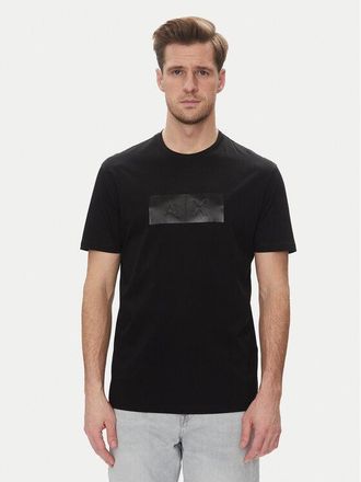 A|X Armani Exchange T-Shirt XM000786 AF10364 UC001 Schwarz Regular Fit