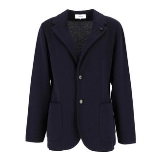 Lardini Giaccia Maglia - - Jackets - Herren - Blau - XL