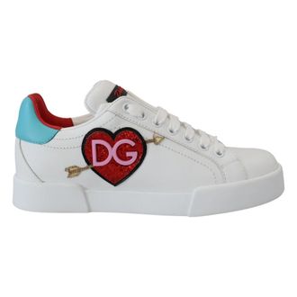 Dolce & Gabbana Portofino Sneakers - - Shoes - Damen - Wei&szlig; - 35 EU