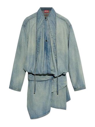 Diesel Kurzes Kleid - Blau
