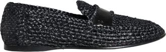 Dolce & Gabbana Homme, Chaussures, Noir, Taille: 41 1/2 EU Mocassins