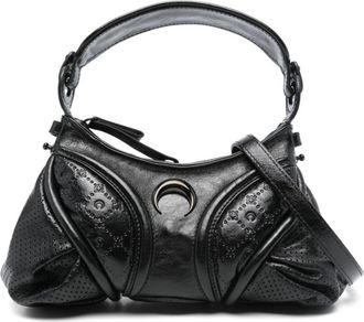 Marine Serre Mini Futura Handtasche - Schwarz