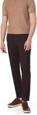 HUGO BOSS Herren Hose braun Baumwoll-Stretch