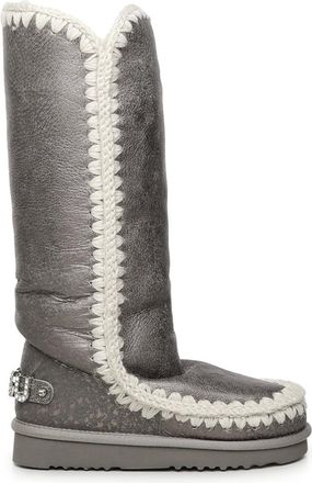 Mou Femme, Chaussures, Gris, Taille: 39 EU Eskimo 40 Bottes