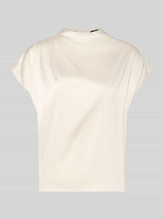 Zero Blusenshirt mit Rundhalsausschnitt und Kapp&auml;rmeln