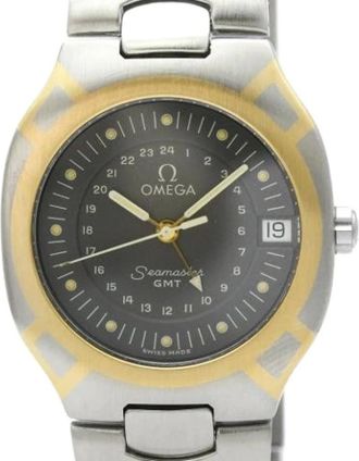 Omega Pre-owned Seamaster 396.1122 Montre - Homme - Pre-owned - Noir - Taille: ONE Size