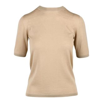 Max Mara Femme, Pulls, Brun, Taille: 38 FR T-shirt en maille