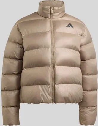 adidas Regular Fit Steppjacke mit Logo-Print