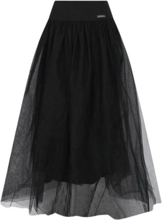 John Richmond Uwa26326Go Jupe - Femme - Jupes - Noir - Taille: 36 FR