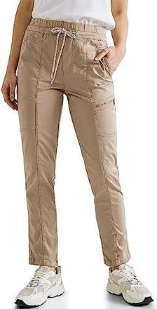 Street One A376303 Pantalon Cargo, Sable Lisse, 40W x 30L Femme