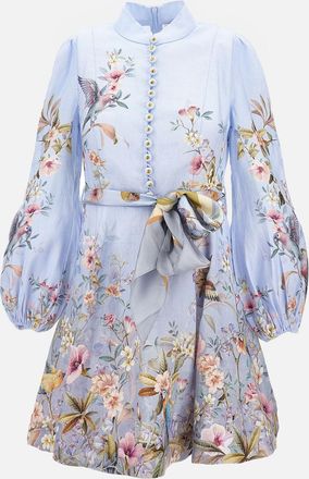 Zimmermann Mini-kleid Mit Kn&ouml;pfen