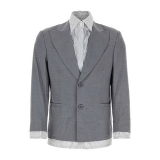 KidSuper Studios Homme, Vestes, Gris, Taille: S Sut10 Blazer