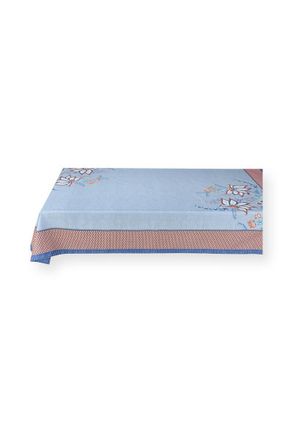 Pip Studio 51035044 Flower Festival Tischdecke Blue 150 x 250 cm (1 Stück)