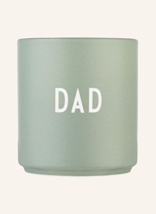DESIGN LETTERS Design Letters Becher Dad gruen