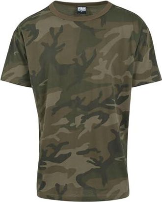 Urban Classics Thé Oversized T-Shirt, Multicolore (Olive Camo 775), M Homme