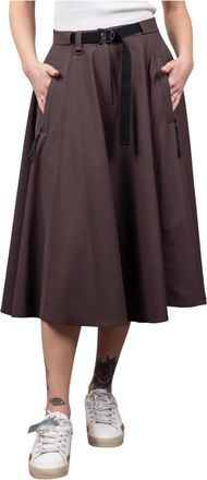 Duno Femme, Jupes, Brun, Taille: 38 FR Nebula Midi Skirt