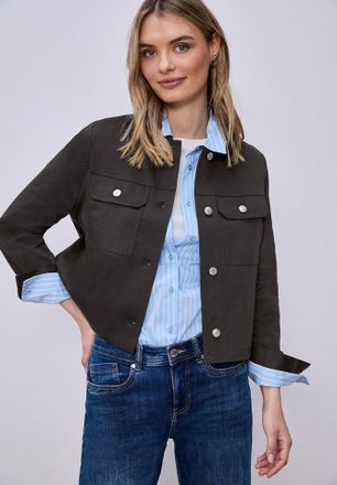 Street One Kurzjacke mit Brust Taschen