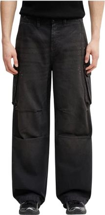 Our Legacy Pantalon Cargo Mount - Homme - Pantalons - Noir - Taille: L