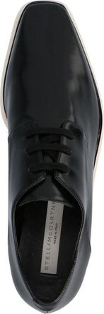 Stella McCartney Platform Wedge Platform Oxford - Black