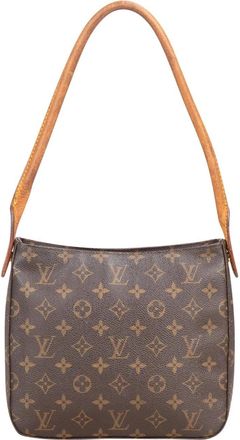 Louis Vuitton Crossbody Bags - Louis Vuitton Canvas Monogram Looping MM Shoulder - Gr. unisize - in Braun - f&uuml;r Damen