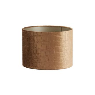 Light & Living Lampenschirm - Praya - braun - textil - ø 25cm - - Light&living