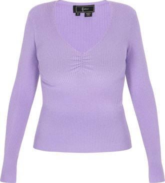 Faina Pullover Frauen Violett