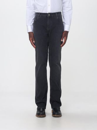 Etro Jean coupe droite et taille mi-haute en denim de coton