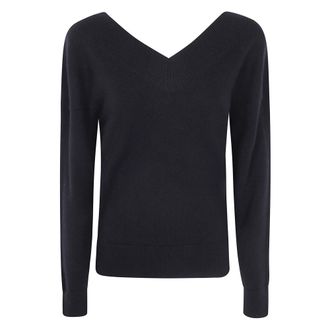 Tom Ford V-neck Strickware - - Knitwear - Damen - Schwarzk - S