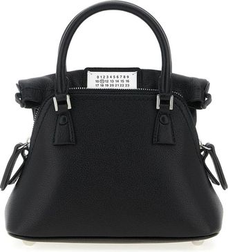 Maison Margiela Leder Henkeltasche - - Bags - Damen - Schwarzk - ONE SIZE