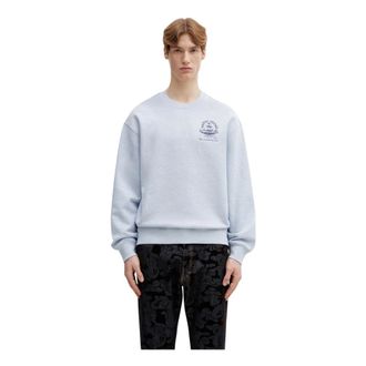 Maison Kitsun&eacute; Place de la Concorde Komfort-Sweatshirt - - Sweatshirts & Hoodies - Herren - Blau - XL