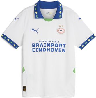 Puma PSV Eindhoven Trikot 3rd 2024/2025 Kids weissblau, 128 Kinder