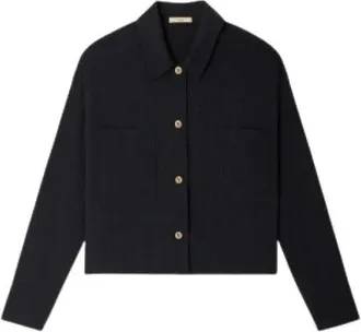 Sessun Femme, Blouses et Chemises, Noir, Taille: 36 FR Blouses & Chemises